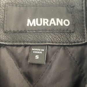 Murano | Jackets & Coats | Mens Black Hooded Faux Leather Jacket | Poshmark